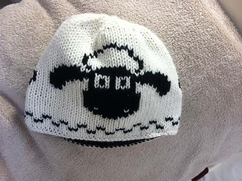 Ravelry: Shaun's Hat - Sheep Beanie pattern by Marianne Mueller