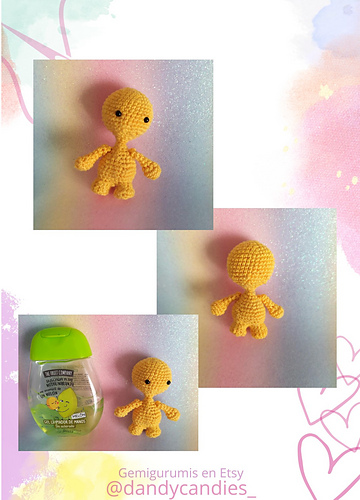 Ravelry: Make your own chibi doll! pattern by Gema Sánchez Perea