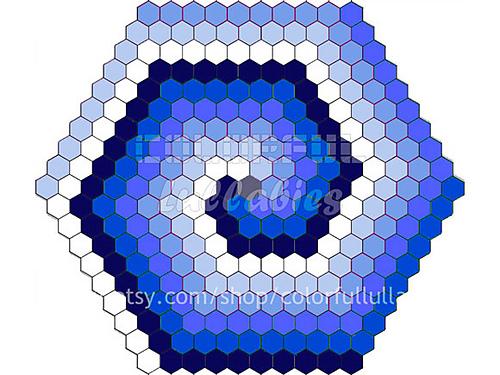 Ravelry: Hexagon Spiral pattern by Sara Palacios