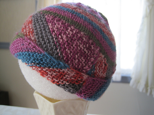 Ravelry: Different Slant Baby Hat pattern by Cindy Guggemos