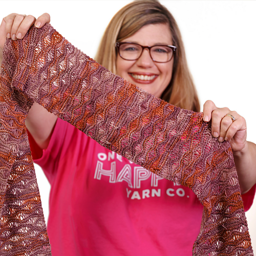 Ravelry: Wave on Wave Drop-Stitch Scarf pattern by Jenny Fish