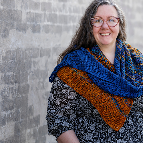 Ravelry: Don't Gauge me Shawl pattern by Jenny Fish