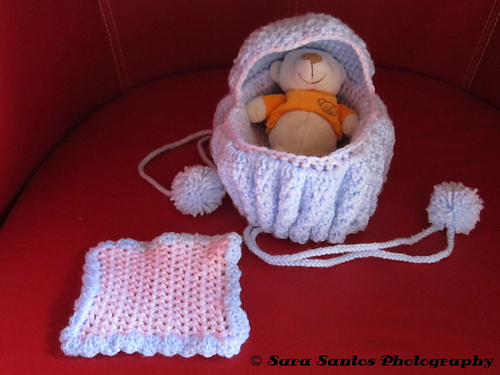 Ravelry: Crochet Doll Cradle Purse pattern by Crochet with Clare