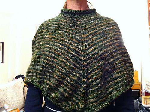 Ravelry: Modern Poncho pattern by Sara Sprung