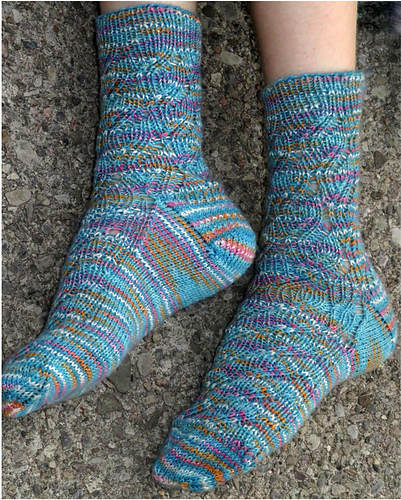 Ravelry: Ice Cream Sundae Socks pattern by Sarah Dawn