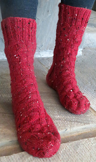 Ravelry: BrickWorks Socks pattern by Sarah Dawn