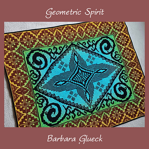 Ravelry: Geometric Spirit pattern by Sarah Athey