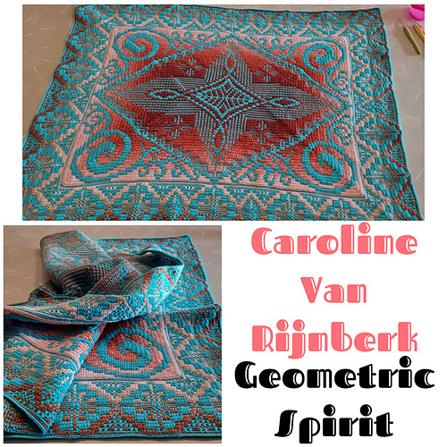 Ravelry: Geometric Spirit pattern by Sarah Athey