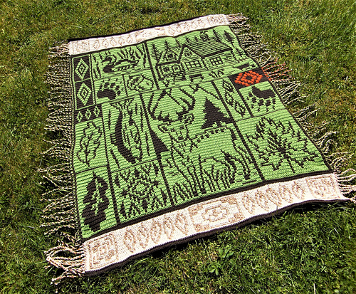 Ravelry: Log Cabin Spirit pattern by Sarah Athey