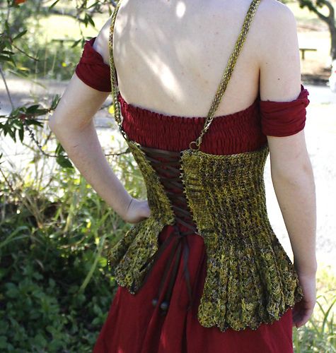 Ravelry: Hardware Heaven - Steampunk Corset pattern by Sarah jane Jackson