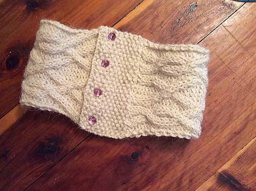Ravelry: Cabled headband from Alaska pattern by Sarah Shinkle