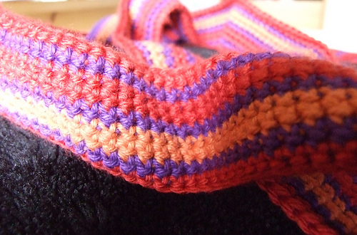 Ravelry: Single-crochet Scarf pattern by Sally Harding