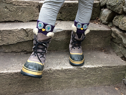 Ravelry: Hoot Boot Toppers pattern by Sarah M. Goodwin