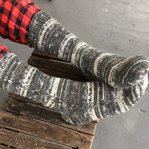 Ravelry: Slate Pool Socks pattern by Sarah M. Goodwin