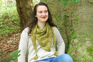 Ravelry: Fairy Footsteps Shawl pattern by Sarah Rose Knits