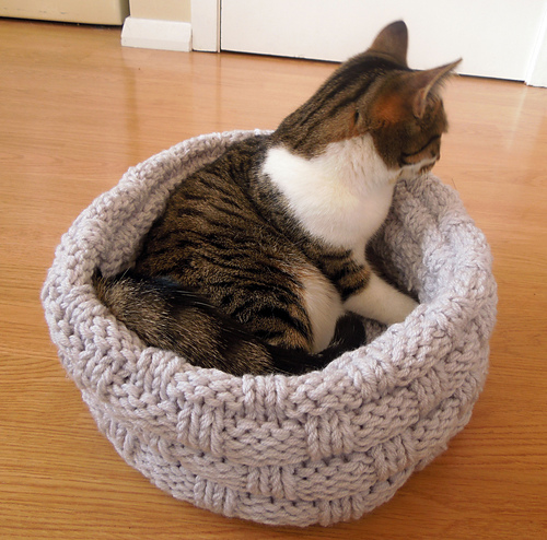 Ravelry: Cat Bed pattern by Sarah Taylor x