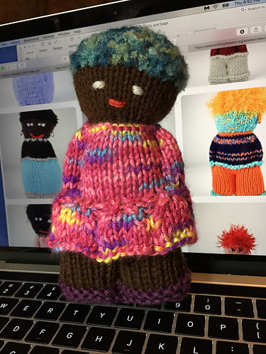 Ravelry: Peace Pal With Skirt pattern by Women4Women Knitting4Peace