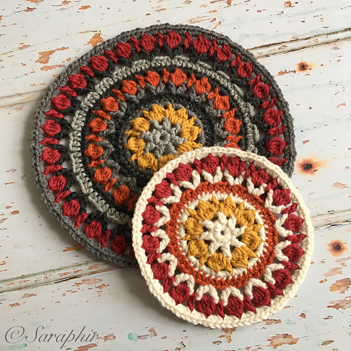 Ravelry: Flower Wheel Circle pattern by Saraphir Legind