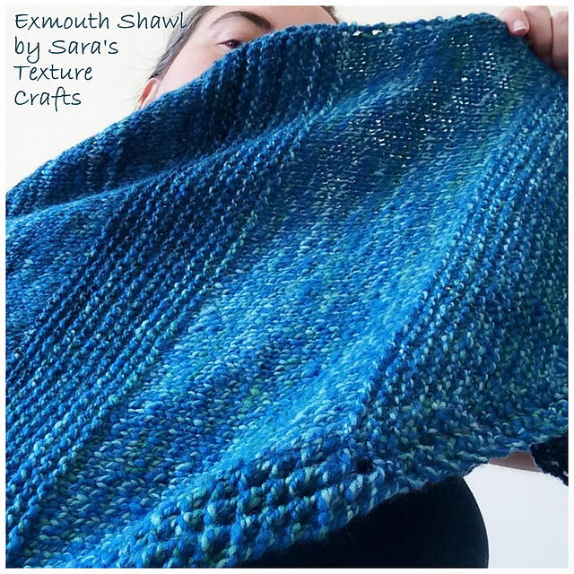 Ravelry: Exmouth Shawl pattern by Sara's Texture Crafts