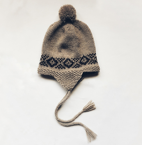 Ravelry: Peruvian Ear Flap Baby Hat pattern by Sasa Knits