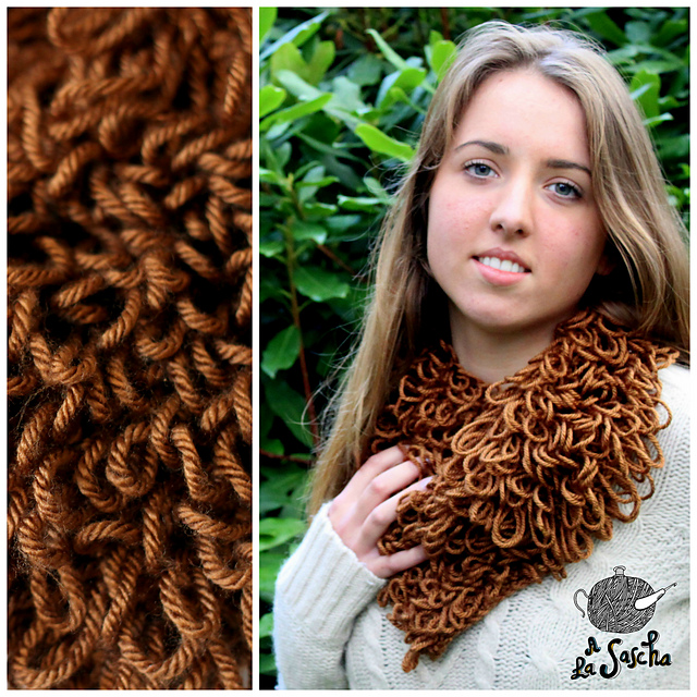 Ravelry: Faux Fur Cowl pattern by A la Sascha