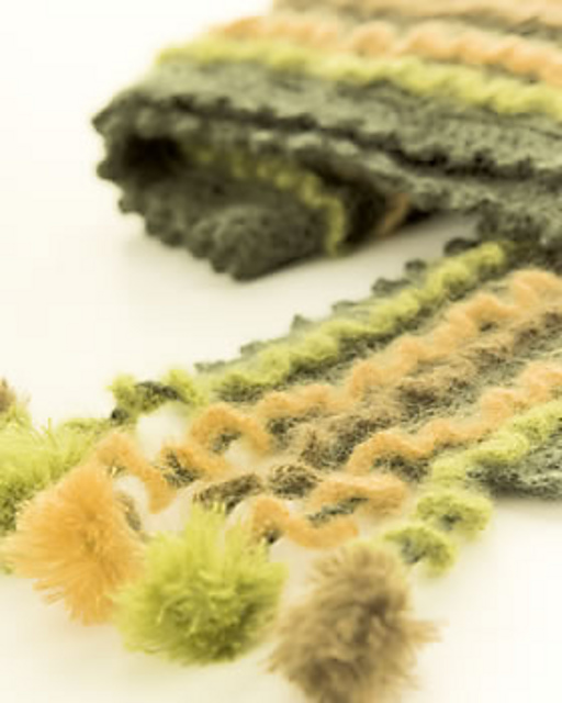 Ravelry: Squiggle Scarf pattern by Sasha Kagan