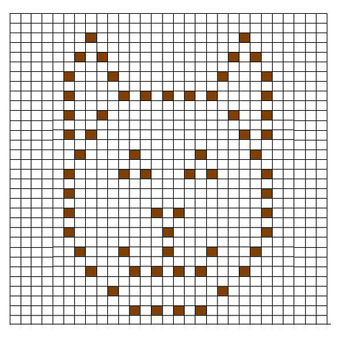 Ravelry: Cat Bobble Chart pattern by Kari Philpott