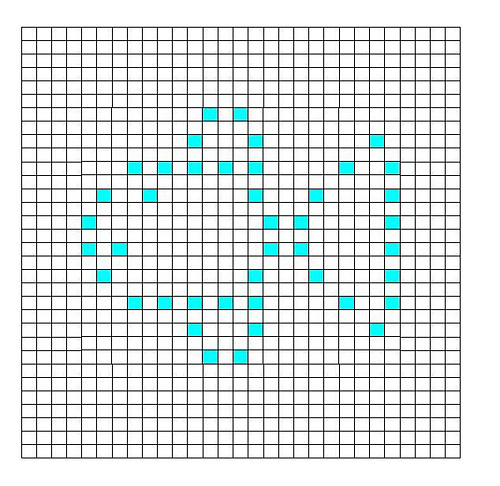 Ravelry: Fish Bobble Chart pattern by Kari Philpott