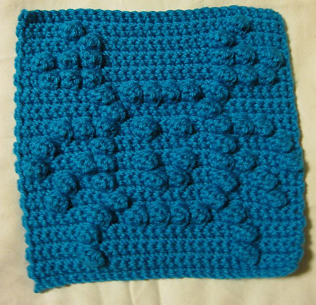 Ravelry: Crab Bobble Chart pattern by Kari Philpott