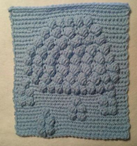 Ravelry: Rain Cloud Bobble Chart pattern by Kari Philpott