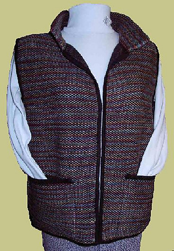 Ravelry: WOVEN VEST pattern by Margo Turner