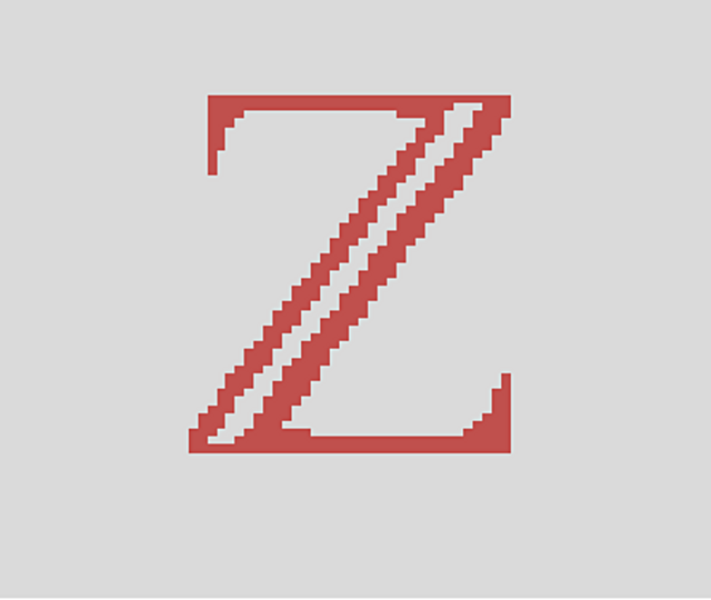 Ravelry: C2C Monogram Z Throw Blanket pattern by Savanna Ashmore