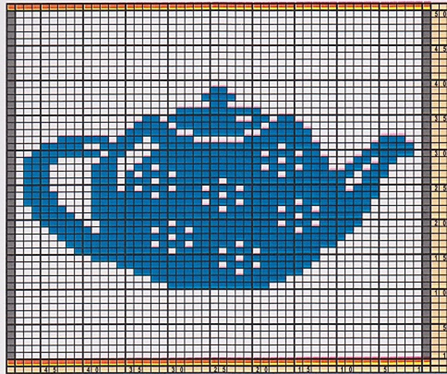 Ravelry: Potholder Coffee Pot 5 pattern by Regina Schoenfeldt