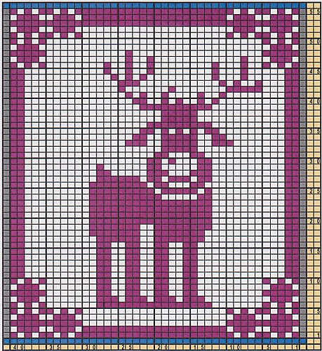 Ravelry: Potholder Reindeer Rudolph pattern by Regina Schoenfeldt