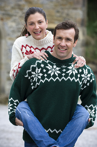 Ravelry: Snowflake Jumper for Adults pattern by Wendy Yarns