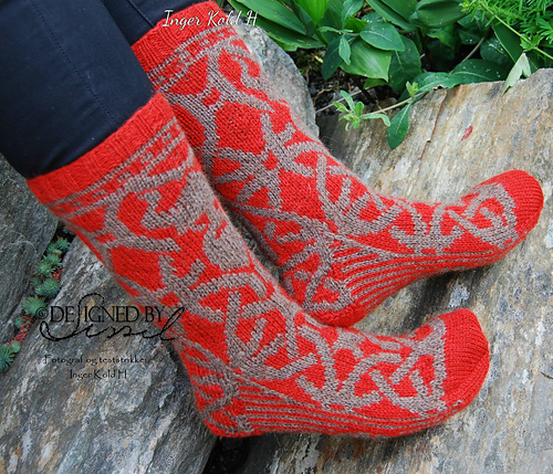 Ravelry: Berserk Sokker pattern by Sissel Marie Johansen
