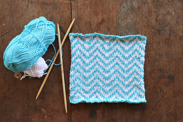 Ravelry: Chevron Square pattern by Say Little Hen