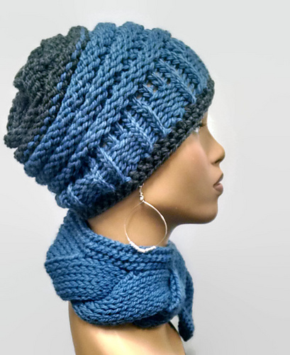 Ravelry: Loom Knit Chunky Beanie pattern by ScarFanatic1