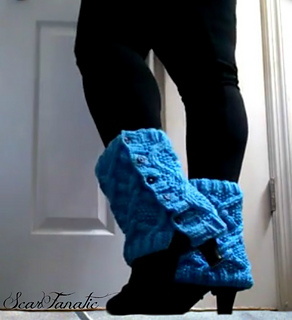 Ravelry: Cabled Boot Covers and Spats pattern by ScarFanatic1