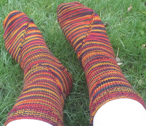 Ravelry: Short stack socks pattern by Kirsten McTeer