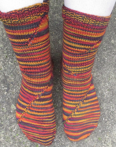 Ravelry: Short stack socks pattern by Kirsten McTeer