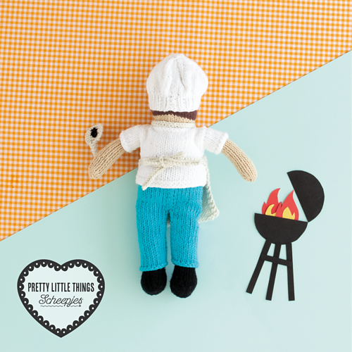 Ravelry: Knitted BBQ Chef pattern by Louise Crowther