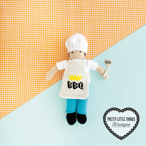 Ravelry: Knitted BBQ Chef pattern by Louise Crowther