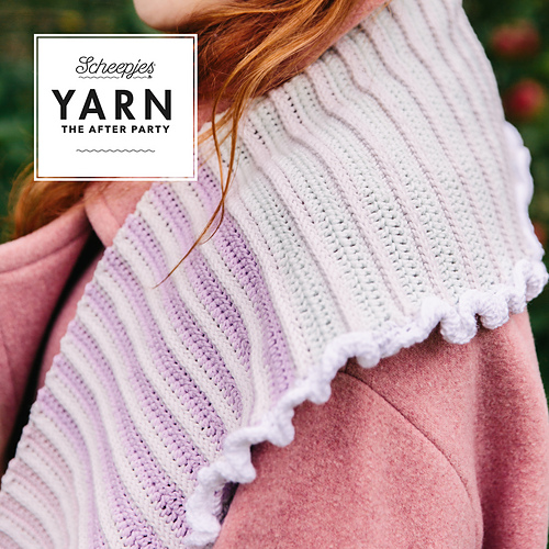 Ravelry: Rainbow Crescent Scarf pattern by Renske Hoekzema