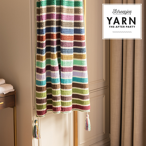 Ravelry: Scrumptious Stripes Blanket pattern by Helen Anderson