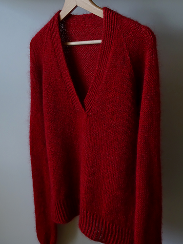 Ravelry: Mohair Weekend Sweater pattern by Neringa Ruke