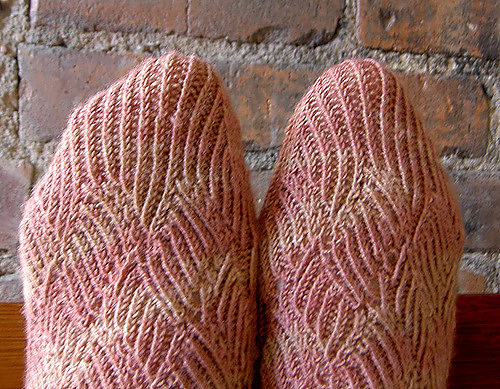 Ravelry: #10 Ripple Weave Socks pattern by Charlene Schurch
