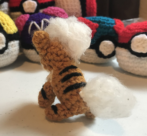 Ravelry: Mini Growlithe pattern by Amanda Stokes