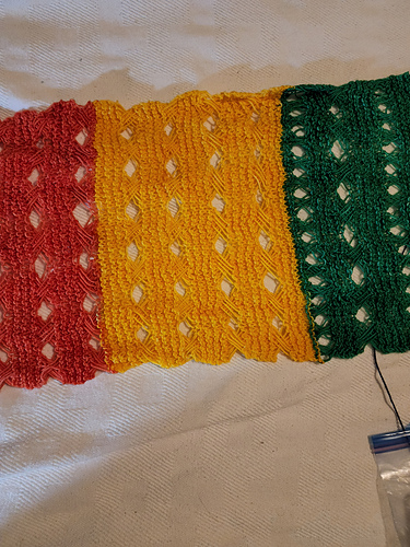 Made my first fix by laddering today! : r/knitting