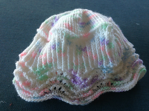 Ravelry: Old Shale Baby Beanie pattern by Er Eroglu